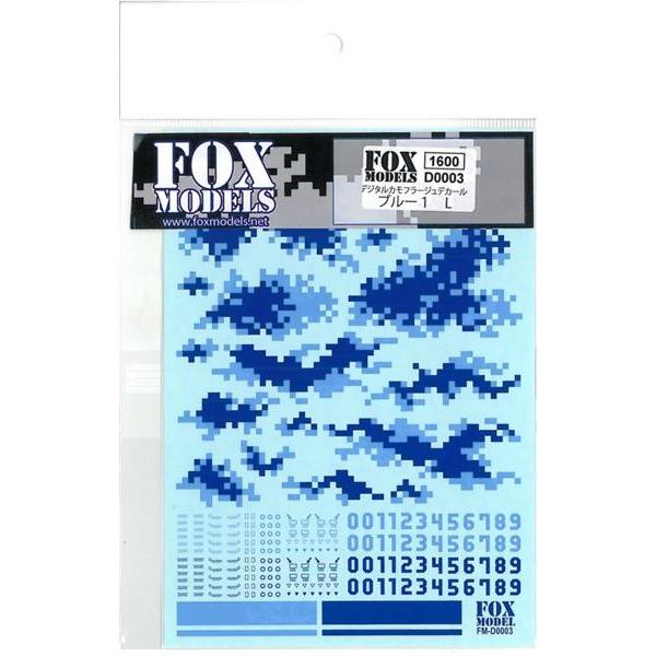FOX MODELS 対応　水転写デカール　