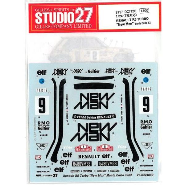 DC-712C 1/24 RENAULT R5 TURBO"New Man"'82