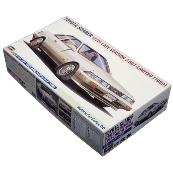 1/24 トヨタ ソアラ Z20 後期型 3.0GT-リミテッド 1989 ハセガワ 自動車 プラモデル HC66徹底した実車取材をもとに 『後期型』の“エアサス仕様”を完全新金型で再現! 2代目ソアラ（Z20）は1986年1月にデビューし...
