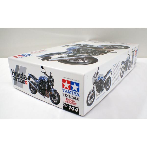 1/12 Honda ホンダ CB1000FT タミヤ オートバイシリーズ No.144 ITEM14144★1/12スケールのプラスチックモデル組み立てキットです。全長178mm、全幅73mm、全高109mm。★流れるようなラインで構成さ...