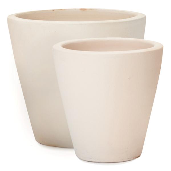 植木鉢/おしゃれ/テラコッタ/素焼き鉢/小型/中型/白土規格：10号 / 外寸 30cm / 高さ 27cm / 重さ 2.5kg / 容量 10.5L素材：テラコッタ規格：8号 / 外寸 25cm / 高さ 24cm / 重さ 2kg /...