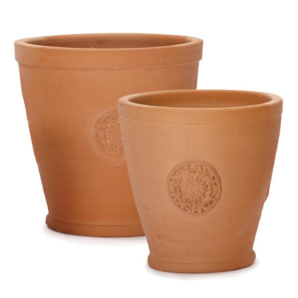 植木鉢/おしゃれ/テラコッタ/素焼き鉢/小型/中型規格：10号 / 外寸 31cm / 高さ 30cm / 容量 12L素材：テラコッタ規格：8号 / 外寸 24cm / 高さ 24cm / 容量 5L素材：テラコッタ