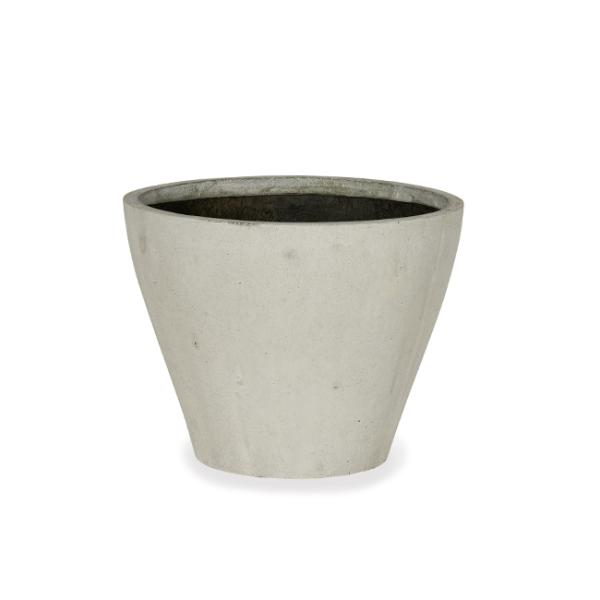 植木鉢/大型/軽量/おしゃれ/ファイバーセメントプランター◆規格 42 / 外寸 φ42cm / 高さ 32cm / 口内寸 38cm / 重量 4.5kg / 容量 25L / 材質 ファイバーセメント