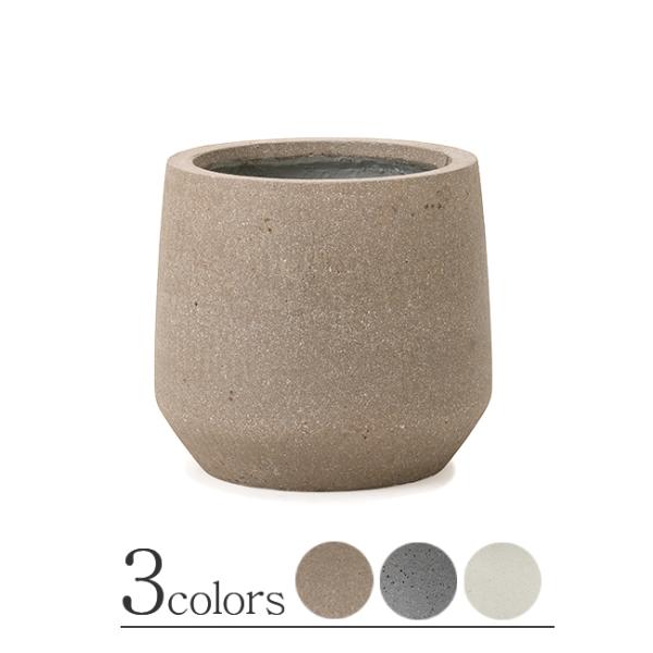 植木鉢/大型/軽量/おしゃれ/ファイバーセメントプランター◆規格 31 / 外寸 φ31.5cm / 高さ 28cm / 口内寸 24cm / 重量 5kg / 容量 16L / 材質 ファイバーセメント