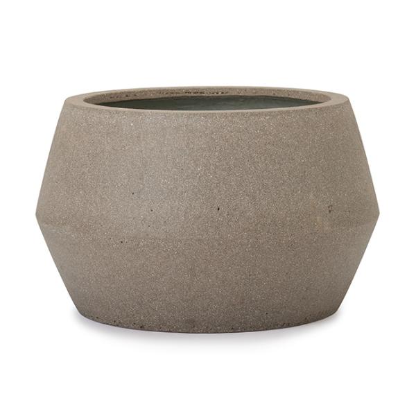 植木鉢/大型/軽量/おしゃれ/ファイバーセメントプランター◆規格 53 / 外寸 φ53cm / 高さ 32cm / 口内寸 38cm / 重量 11kg / 容量 50L / 材質 ファイバーセメント