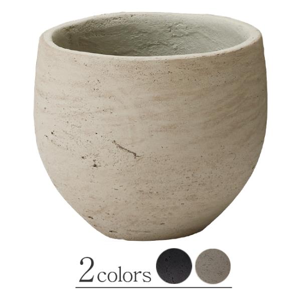 ◆サイズ 13号 / 外寸 Φ39cm / 高さ 35cm / 口内寸 33cm / 重量 8kg / 容量 27L / 材質 ファイバーセメント