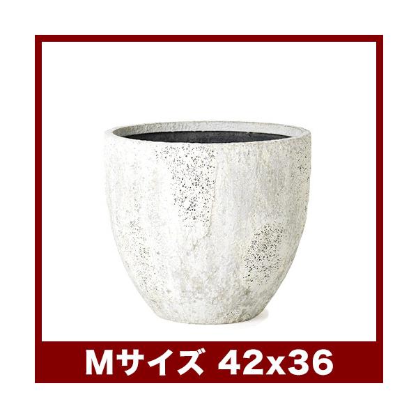 植木鉢/おしゃれ/陶器鉢/軽量/大型/中型規格：M 42 / 外寸 φ42cm / 高さ 36cm / 口内寸 37.5cm / 重量 5kg / 容量 36L素材：ファイバ−セメント