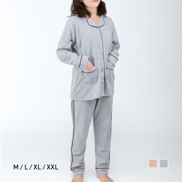 ・赤ちゃんに直接触れる生地だから肌に優しい綿100%採用のマタニティパジャマです。・入院にも対応できる前開きで、臨月までゆったり着れるので便利です。 ・授乳口はバインダータイプで片手で開閉できます。・ウエスト調節ゴム付きパンツはアジャスター...