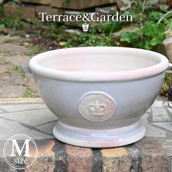英国のTerrace &amp; Garden社オリジナルの、キューガーデン公認の手作りのフラワーポットです。キューガーデンとは、『世界で最も有名な植物園』と言われ、ユネスコ世界遺産にも登録されているイギリスの植物園です。ハンドメイドのテラ...