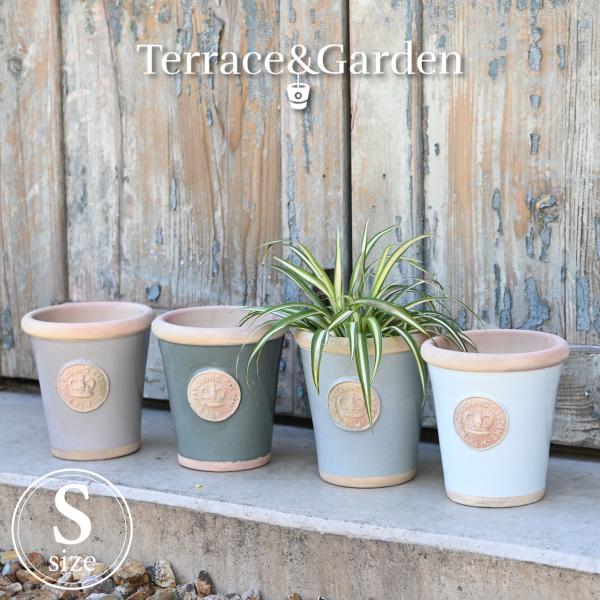 英国のTerrace &amp; Garden社オリジナルの、キューガーデン公認の手作りのフラワーポットです。キューガーデンとは、『世界で最も有名な植物園』と言われ、ユネスコ世界遺産にも登録されているイギリスの植物園です。ハンドメイドのテラ...