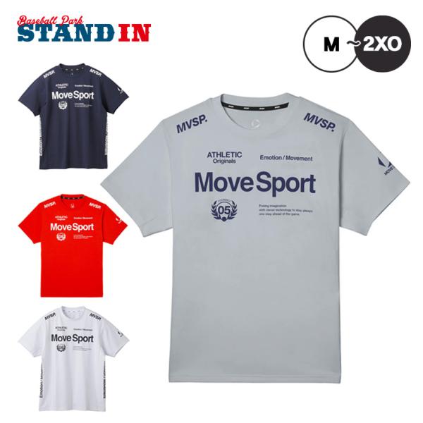 ムーブスポーツの半袖テックTシャツ、2026年春夏モデル！石川祐希選手が着用しているモデルです。太陽光の中の近赤外線を遮断し、衣服内の温度上昇を抑える機能「サンスクリーン NIR」搭載。UVカット(UPF50+)性能にも優れ、春夏に最適な機...