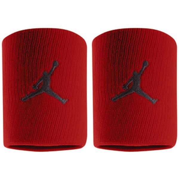 ジョーダンのジャンプマンリストバンド！DRI−FIT素材がさらりと快適な状態をキープ。2個セットです。【素材】ジムレッド×ブラック【カラー】96% ナイロン, 4% ゴム【サイズ】長さ10.5cm×横8cm×縦2.5cm【備考】※商品はヤマ...