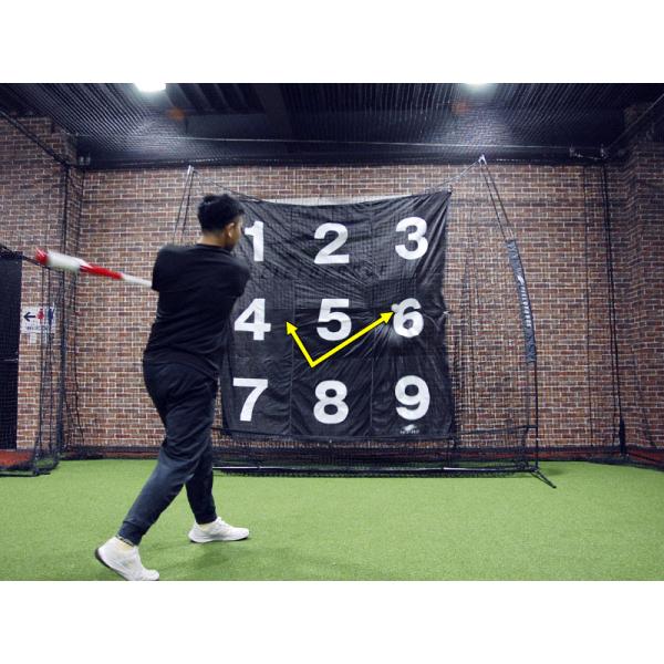 バットコントロール向上シート9 / FBKS-9サイズ：幅約230cm×高さ約240cm材質：シルク重量：約730g生産国：中国◇練習方法・狙った番号のマスへ打つ！・連続して同じ番号に打つ！・さらに1球ごとにランダムに打つ！・例えば 1番の...