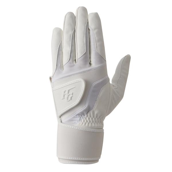 ◆リストをしっかりホールドするネオプレン素材のロングベルト◆水洗いOK◆高校野球対応◆素材：天然羊革◆カラー：ホワイト/ブラック◆サイズ：S（21〜22cm）　　　　　M（23〜24cm）　　　　　L（25〜26cm）　　　　　XL(27c...