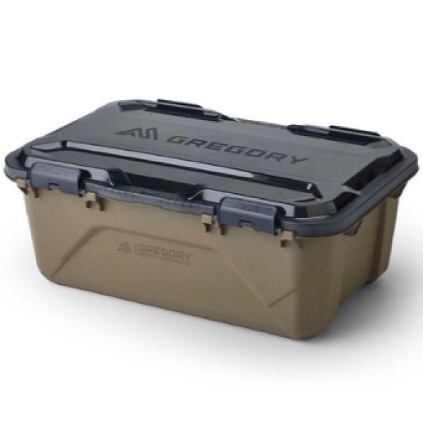 ≪GREGORY≫防水性と防塵性を備え、フリップフロップのヒンジ付き蓋を備えたこのボックスは、ギアを乾いた状態に保ち、保護するように設計されています。耐久性のある素材により、信頼と安心が得られます。※素材の特性上、表面に擦れ等がついている場...