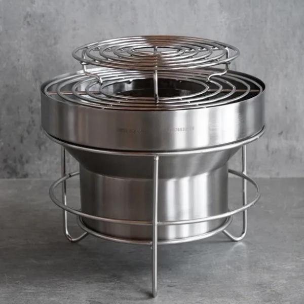 ≪YOKA / YOKA SHICHIRIN++≫熱い支持で実現！炭火の面倒を解消し、デザインと機能性を一新した、全く新しいステンレス製七輪。七輪に興味はある。けれどまだ持っていない方や、最近使わなくなった方も多いのではないでしょうか。そこ...