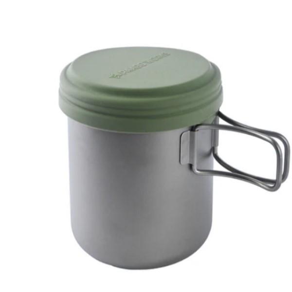 ≪PaaGo WORKS≫究極の山旅クッカー軽量コンパクトを追求したソロハイカー向けのチタンクッカー。独自のシリコンキャップが自慢です。