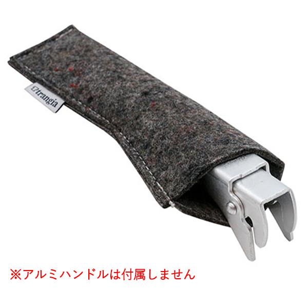 【特価品／返品・交換不可】≪trangia≫Trangiaアルミハンドル（TR-TH-25）用のハンドルカバーです。スウェーデンのアウトドアアパレルブランド・ウールパワー社とコラボレーションし、生産時に出る端材を再利用して作られた環境にやさ...