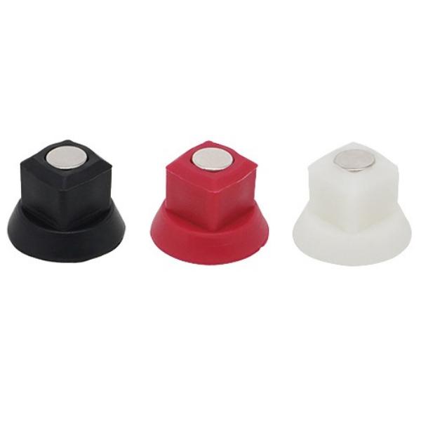 ≪belmont≫トレールクッカーへ付属していたツマミに、黒と蓄光の二種類を増やした吸盤セット。熱いフタの開閉に便利。シリコーン製で耐熱温度は200℃。紛失防止の磁石付き。