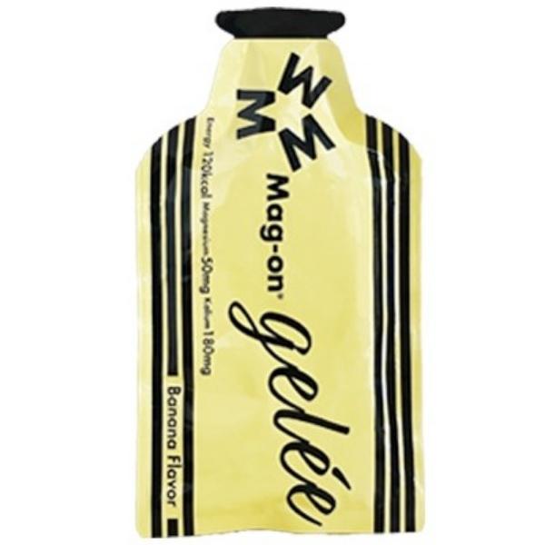 ※この商品(食品)はお客様都合による返品・交換対象外となります※≪Mag-on  / Gelee Banana Flavor≫Mag-onエナジージェルシリーズでは初となるゼリータイプの「Mag-onジュレ」ゼリータイプならではの本物のバナ...