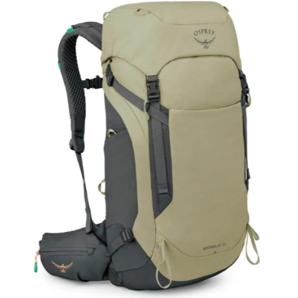 ≪OSPREY≫バックパッキングパックの定番・ケストレルシリーズを、堅牢かつ洗練されたデザインにアレンジしたモデル。35リットルは日帰りのハイキングから小屋泊まりの山行、旅行などに対応します。クッション性が高く身体にぴったりとフィットするエ...