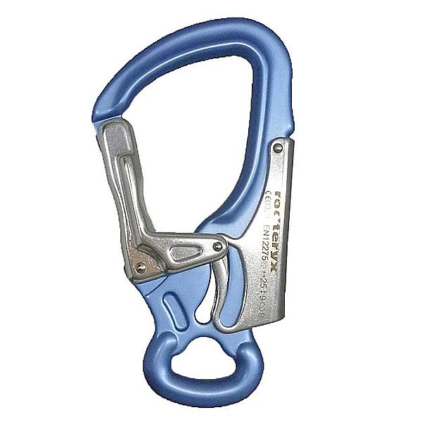 ≪roc'teryx≫ヴィアフェラータ用カラビナ。簡易のロッキングカラビナとしても使用可能です。