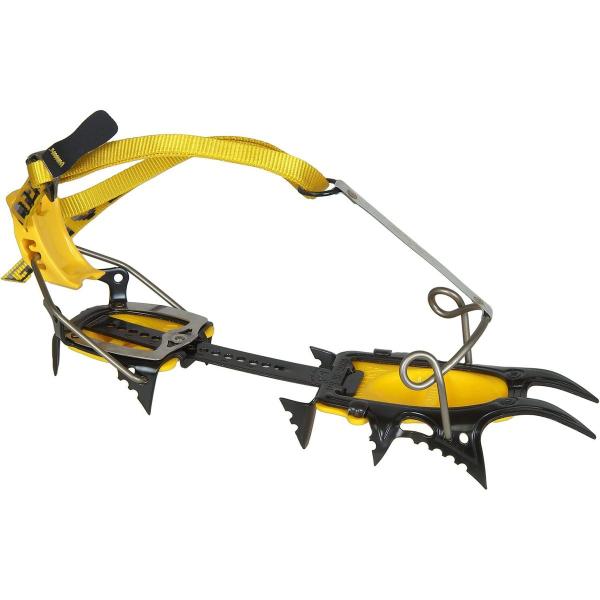 ≪GRIVEL / Air Tech EVO Crampon≫フロントベイルはナローベイル(90mm幅)仕様。多くの冬山用登山靴に合わせられる。