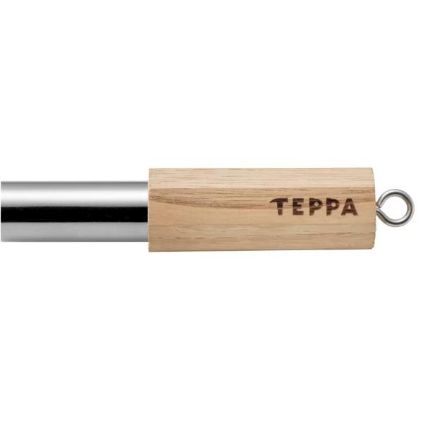 ≪TEPPA≫山での安心は、「音」からつくる。熊よけバンバンは、木製グリップとステンレス製の筒で構成された、シンプルな熊よけ用サウンドツールです。筒の内部に爆竹をセットし、発音させることで、大きな破裂音を発生させます。その音によって熊との距...