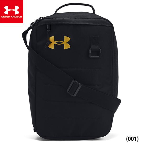 ●シューズバッグ/シューズケース●UAコンテイン シュー バッグ（トレーニング/UNISEX）●メーカー名：アンダーアーマー(UNDERARMOUR)●メーカー品番：1381921●カラー：ブラック(001)●サイズ：W26cmxH39cm...