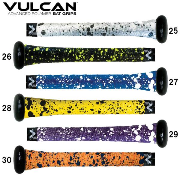 ●グリップテープ●メーカー名：バルカン(VULCAN)●シリーズ名：SPLATTER●カラー：(25)Cooki&amp;Cream、(26)OpticSplatter、(27)BlueSplatter          (28)Yello...