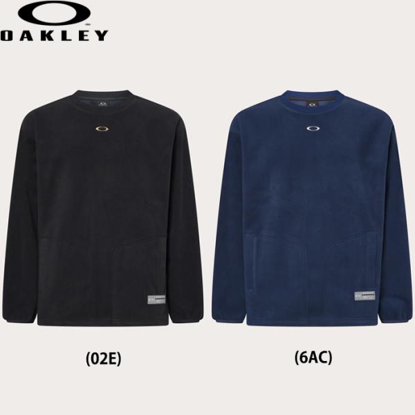 ●プルオーバーフリース●トレーニングウェア●STRIKING MICRO FLEECE CREW 8.0●メーカー名：オークリー(OAKLEY)●メーカー品番：FOA408249●カラー：・ブラック(02E)・ネイビー(6AC)●サイズ(J...