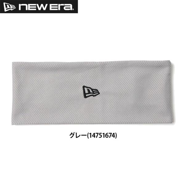 ●ヘアバンド（ヘッドバンド）●メーカー名：ニューエラ(new era)●カラー(品番)：グレー(14751674)●サイズ：24.5×9.5cm(平置き時)●大人用●素材：ポリエステル●1個入り●吸汗速乾●通気性●軽量●野球用品/ソフトボー...