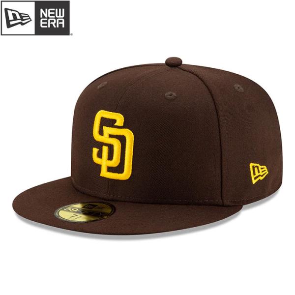 ●ベースボールキャップ/野球帽/帽子●フラットバイザー/平つば●メーカー名：ニューエラ(new era)●59FIFTY MLBオンフィールド サンディエゴ・パドレス ゲーム●ACPERF SADPAD GM 25J●品番：14524854...