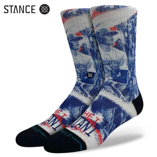 ●カジュアルソックス●ユニセックス / UNISEX / 男女兼用●メーカー名：STANCE(スタンス)●メーカー品番：A556A24SO2●カラー：ブルー(BLU)●サイズ：M(22.5-26.0cm)、L(25.5-29.0cm)※適度...