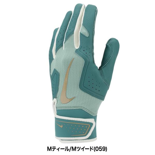 ●バッティング手袋/バッティンググローブ●メーカー名：ナイキ(NIKE)●アルファ 2.0 バッティンググローブ●メーカー品番：BA1201-059●カラー：Mティール/Mツイード(059)●サイズ：S,M,L●素材：・掌/ポリエステル70...