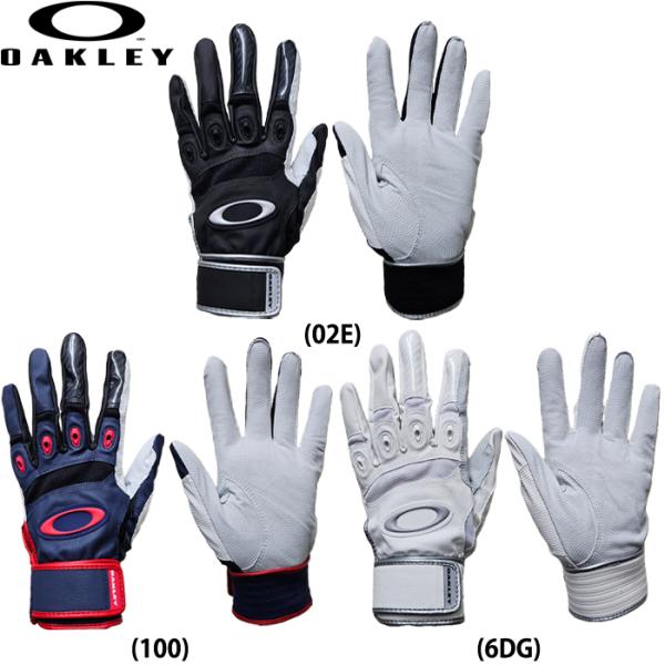 ●バッティング手袋/バッティンググローブ●メーカー名：オークリー(OAKLEY)●STRIKING GLOV SPE●メーカー品番：FOS901852●カラー：ブラック(02E)、ホワイト(100)、ネイビー(6DG)●左右：両手組●サイズ...