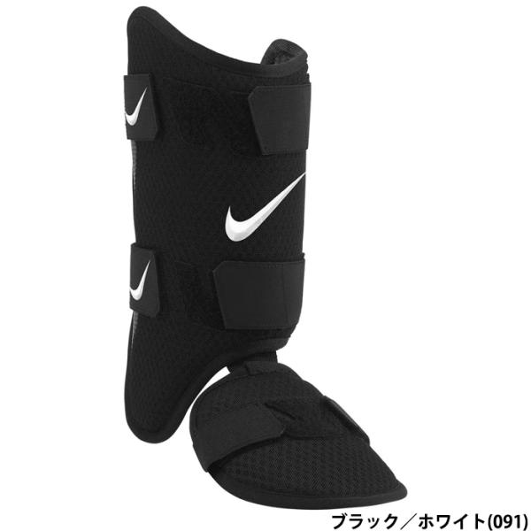 ●レッグガード/フットガード●右打者用/右バッター用/左足装着●メーカー名：ナイキ(NIKE)●メーカー品番：BA3007-091●カラー：ブラック(ブラック/ブラック/ホワイト)●サイズ：ワンサイズ(ベルトにてサイズ調整可能)●素材：ポリ...