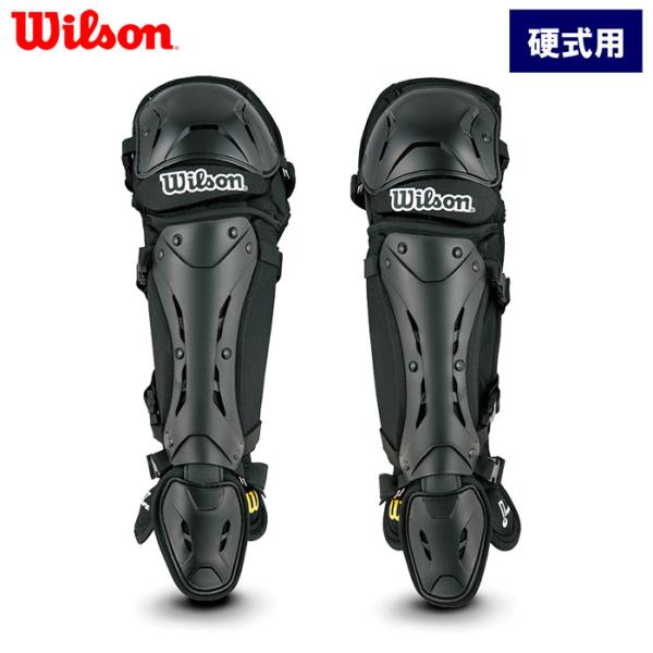 ●審判用レッグガード/アンパイア●硬式用/軟式可●メーカー名：ウイルソン(Willson)●メーカー品番：WTA3451NP●カラー：ブラック●サイズ：SM(A約38cm×B約53cm)、ML(A約41cm×B約57cm)※A:膝中央部から...