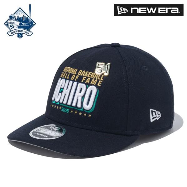 ●ベースボールキャップ●スナップバック/アメリカンアジャスター●メーカー名：ニューエラ(NEW ERA)●LP 9FIFTY Hall of Fame 2025 Ichiro Suzuki シアトル・マリナーズ ピンズ●モデル：LP 9FI...