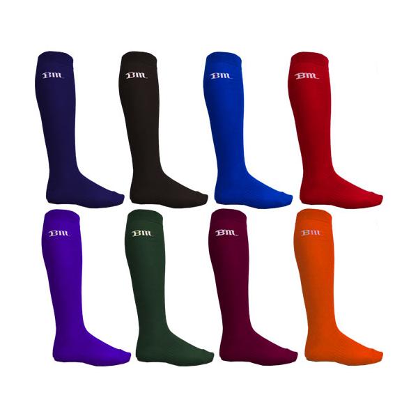 ●カラーソックス/靴下●ベースマンオリジナル●カラー:ネイビー、ブラック、ロイヤル、レッド、パープル、グリーン、エンジ、オレンジ●サイズ：25cm-28cm●素材：綿、ナイロン、ポリエステル、ポリウレタン●日本製●野球用品/ソフトボール用品