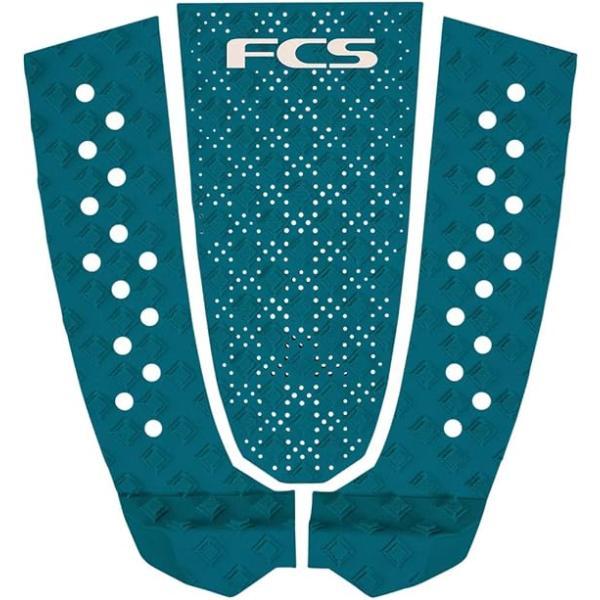 FCS サーフィン用デッキパッドFCS GRIP T-3 ECO テールパッチcolor Tidal Tealsize 3PEACEFCSエコ・トラクションは、T-3トラクションのデザイン性と自然素材が融合した製品です。サトウキビをベースに...