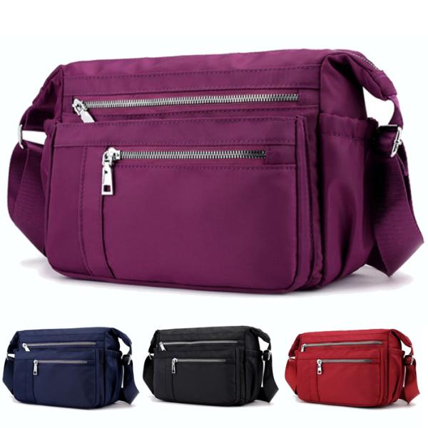 ショルダーバッグ ポーチ レディース メンズ 男女兼用 軽量 撥水 シンプル ナイロン メール便 | basicbag ヤフーショップ | SitePromo