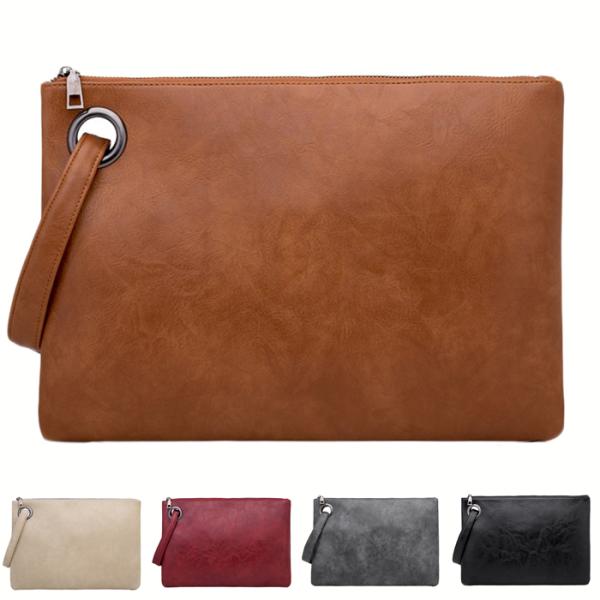 クラッチバッグ レディース 大きめ ハンドバッグ スクエア セカンドバッグ | basicbag ヤフーショップ | SitePromo