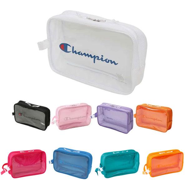 スタッフのお薦めコメント・         軽量なエアーメッシュ素材のシューズバッグ・         持ち手のバックルを使い、他のスポーツバッグなどに装着することも可能・         正面にChampion（チャンピオン）ロゴのプリン...