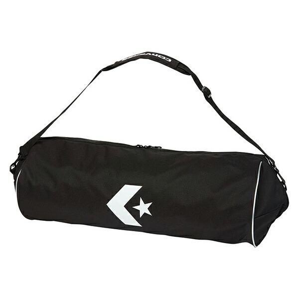 スタッフのお薦めコメント・７号球３個入れのボールケース・コンバースのロゴ変更によりリニューアル■サイズ　Ｗ７０×Ｈ２６×Ｄ２６ｃｍ■カラーブラック■素材　ポリエステル■容量　約３８Ｌ