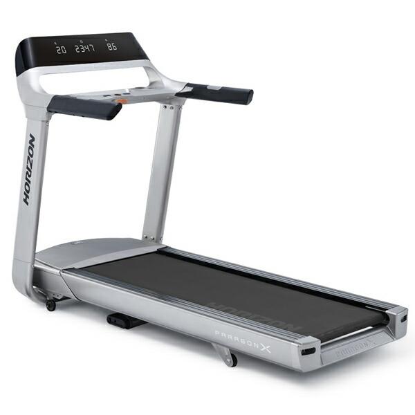 【家庭用ホライズン】トレッドミル PARAGON X（パラゴンエックス）・クッションの硬さを4段階に変えられるエアトレイン・テクノロジー。・最高速度20km/h。最大傾斜15％の圧倒的な高スペック。・29種類の豊富なプログラムで、毎日のエク...