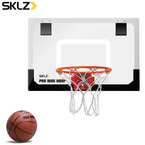 ・スキルズのバスケットボールシリーズ「室内用ゴール ミニサイズ/PRO MINI HOOP」。・プロミニフープはご自宅のドアの上に取り付けられるミニサイズのバスケットゴールです。直径5インチ（約12.7cm）のミニボールが付いています。プロ...