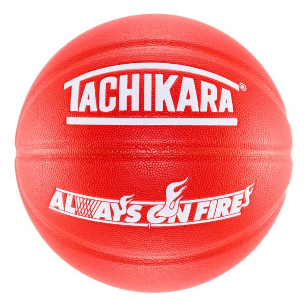 ALWAYS ON FIRE品番 : SB7-2021サイズ7号カラーRed素材合成皮革TACHIKARA Premium Indoor/Outdoor Basketballモデル。スウィッシュするたびに、コートが震える。TACHIKARA...
