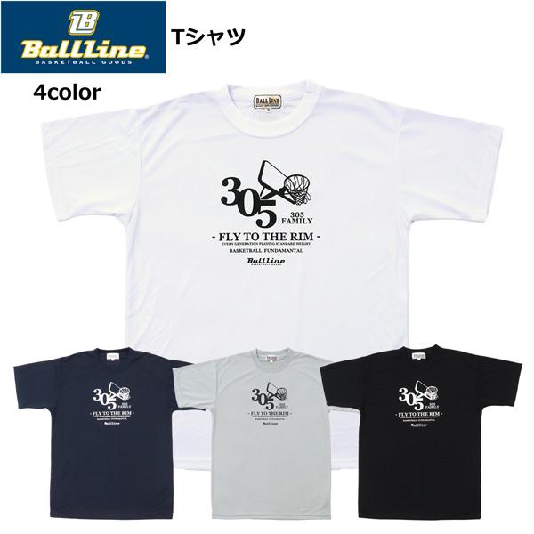 「1点までネコポス対応商品」バスケットボールの練習に最適な、BALL LINE（ボールライン）の吸汗速乾プリントTシャツです。軽量で動きやすく、日々のトレーニングから普段使い（デイリーユース）まで幅広く活躍します。チームでも個人でも使いやす...