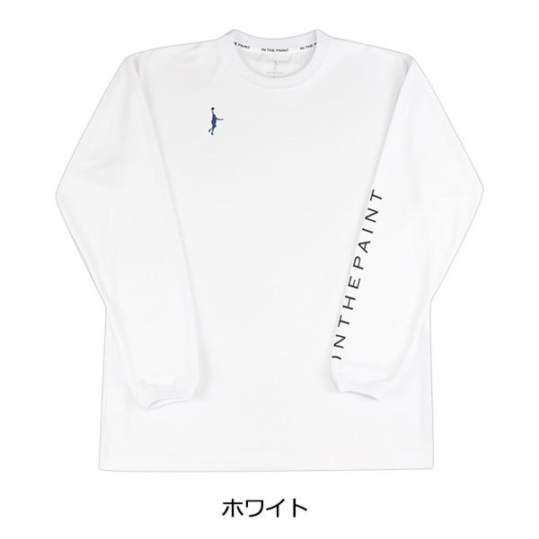 ・色合いはお使いのモニター環境により若干の誤差がございますことご了承ください。左袖に「IN THE PAINT」のプリント・素材：エアロシルバー(ポリエステル100%)・PROCESS:ホイル調転写(右胸/5cmレイアップマン)/プリント(...